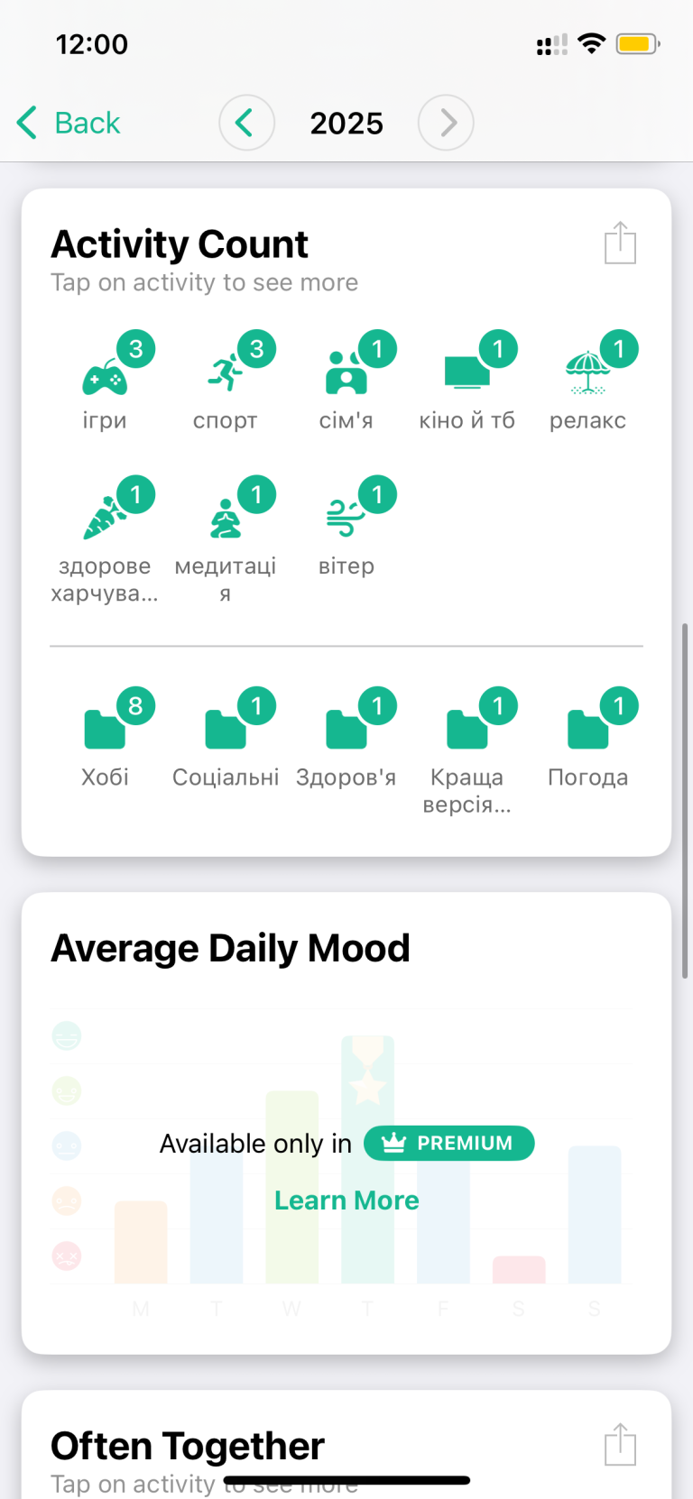 Daylio: the most comprehensive mood tracking experience in paid version ...